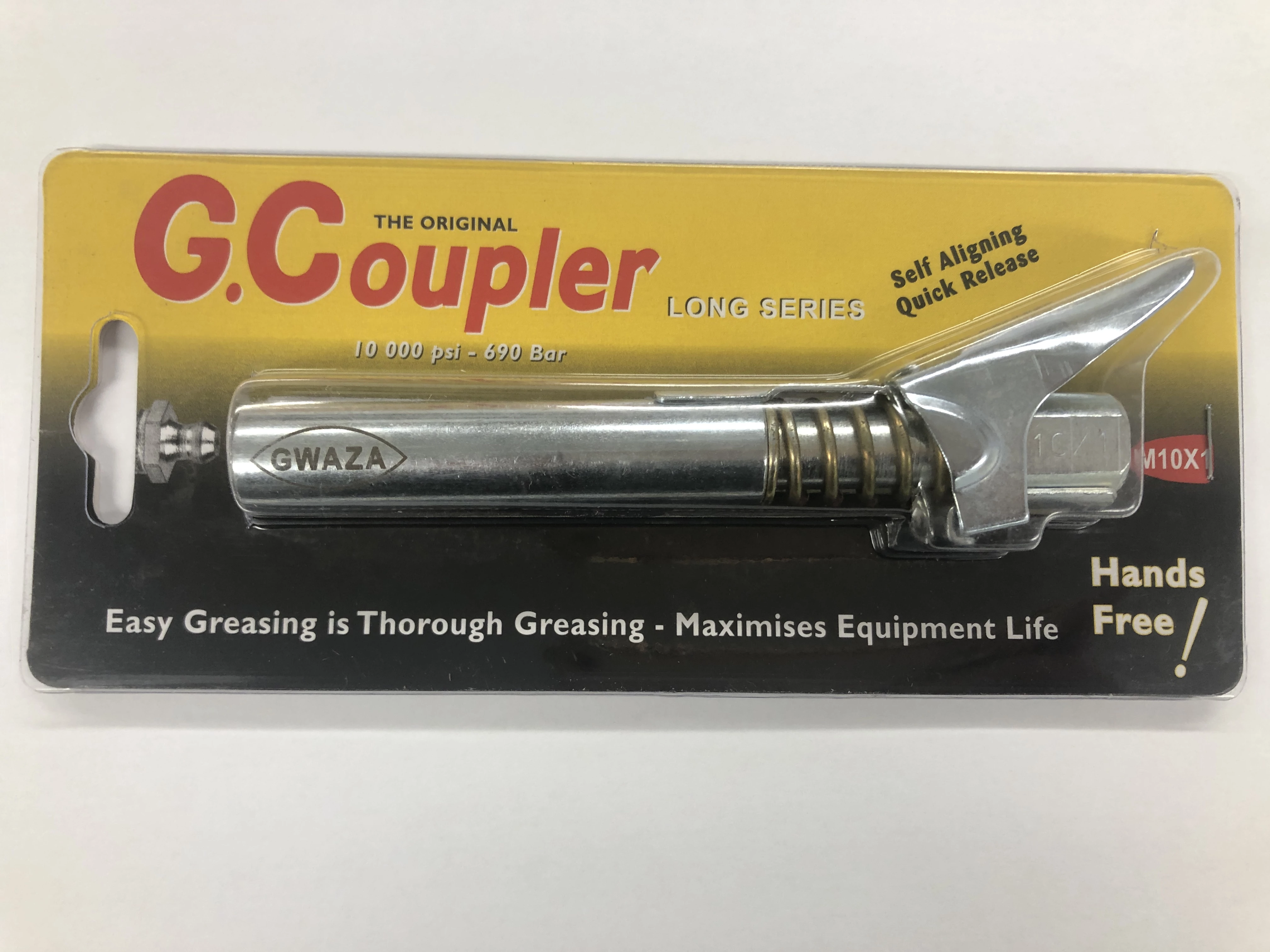 Grease Gun G Coupler EXTENDED – Speedy Grease (Bale Baron UK Ltd)